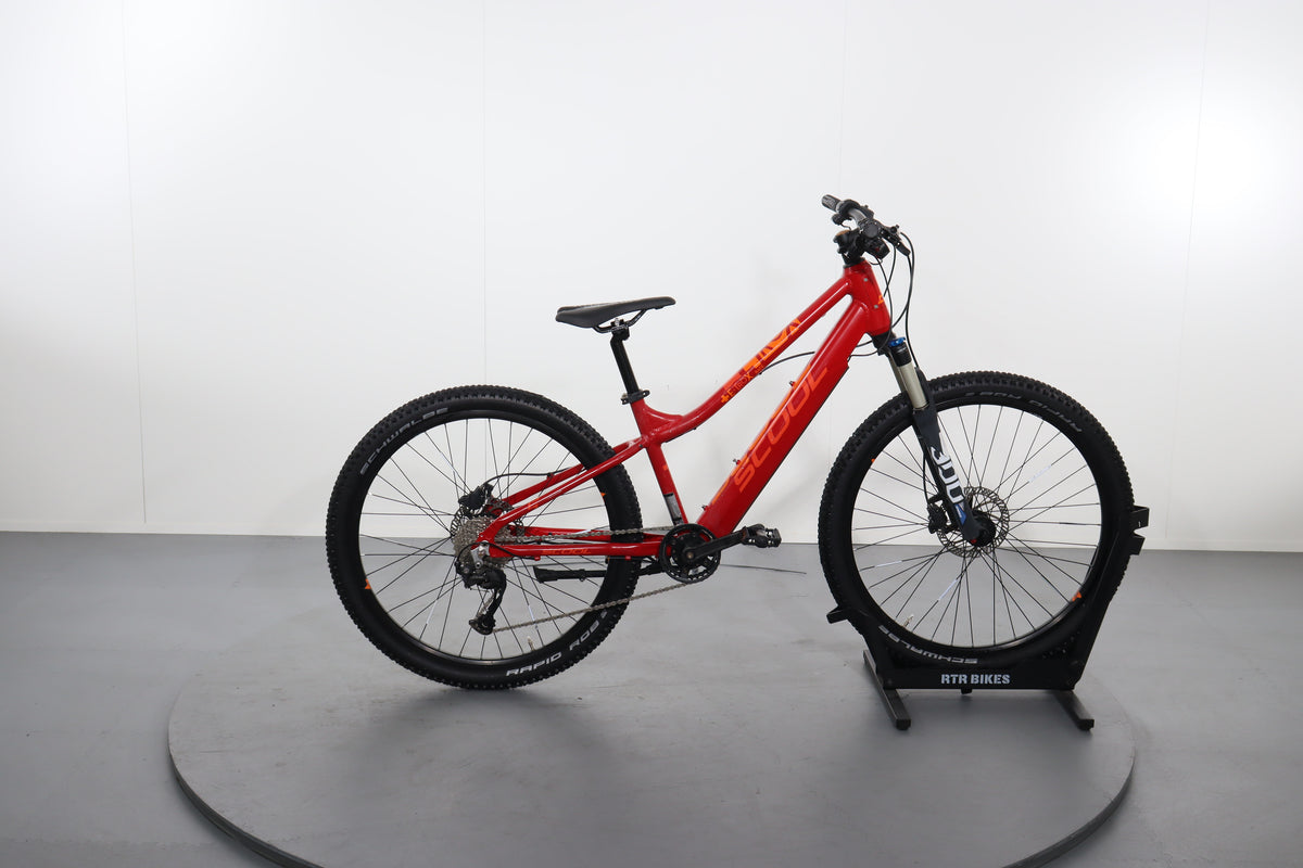 S'cool e-troX race 26 Zoll 9-Gang Alivio Red/Orange 2022 E-bike ...